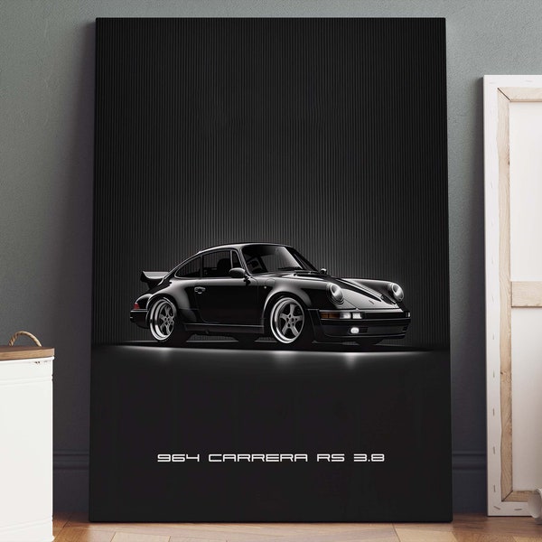 Porsche 964 Wall Art - Etsy