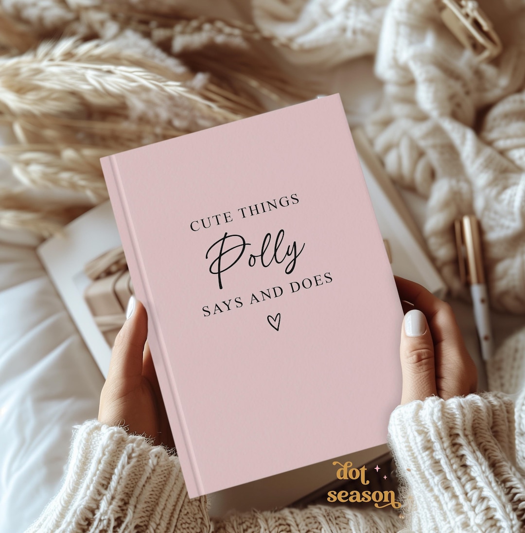 Custom Childhood Keepsake Memory Book, Kids Quote Book, Baby Journal ...