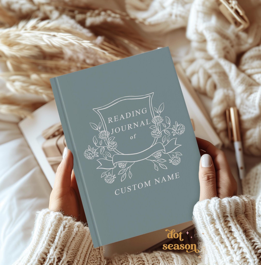 Custom Reading Journal for Book Lover, Book Club Gift for Readers ...