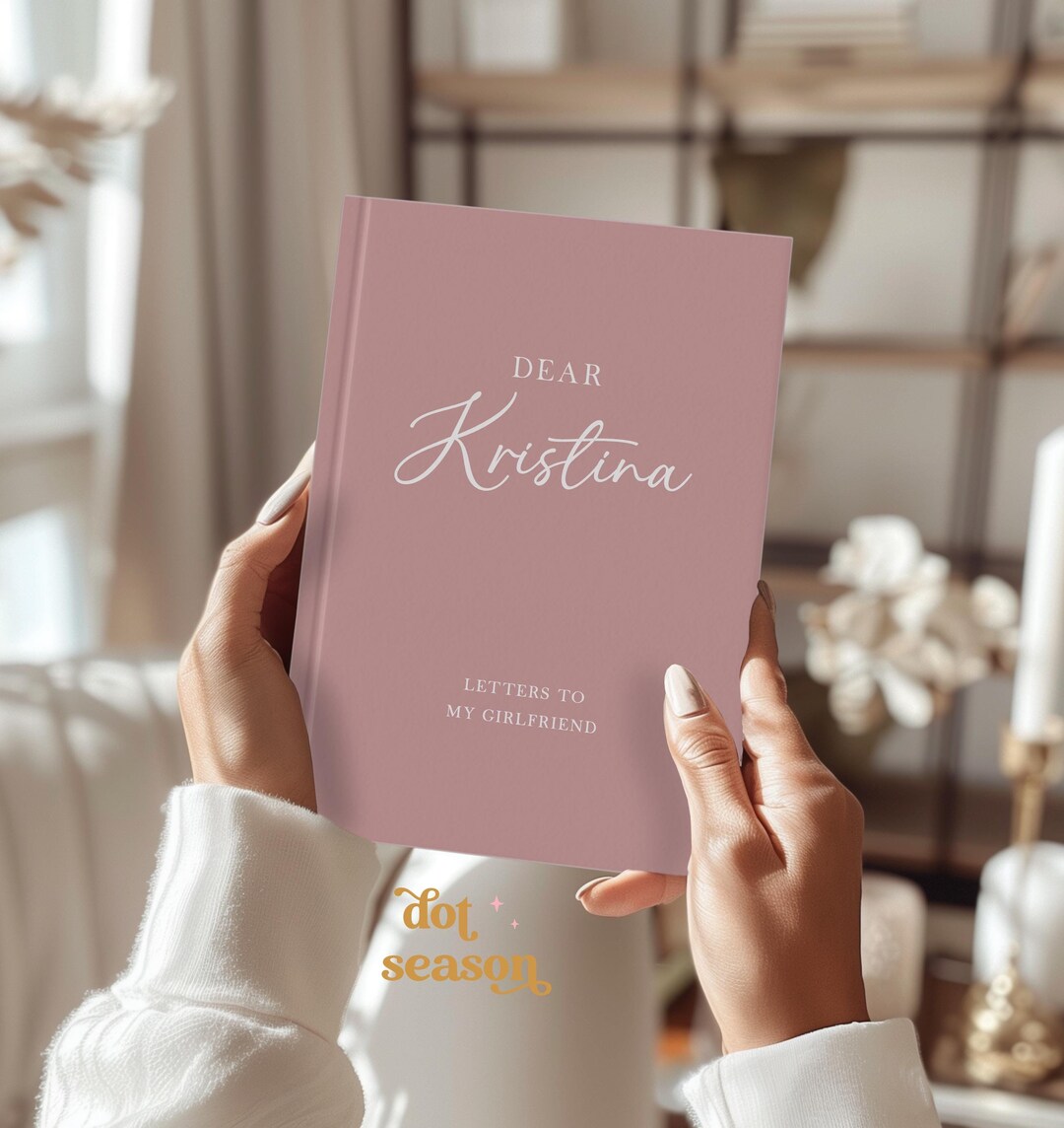 Letters to My Girlfriend Custom Notebook, Valentines Gift From ...