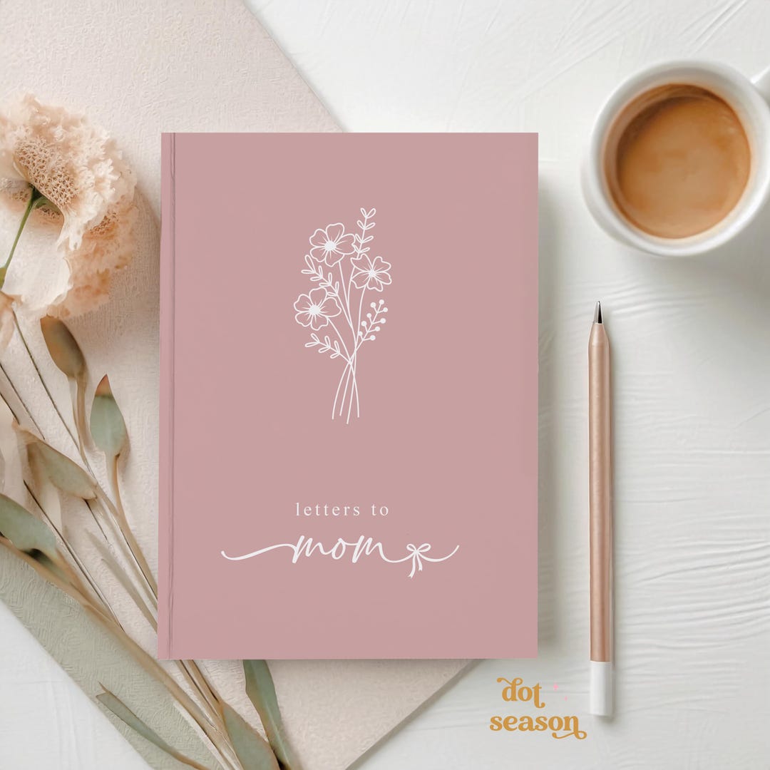 Letters to Mom, MOM Notebook, Custom Mom Memory Book, Personalized Dear ...