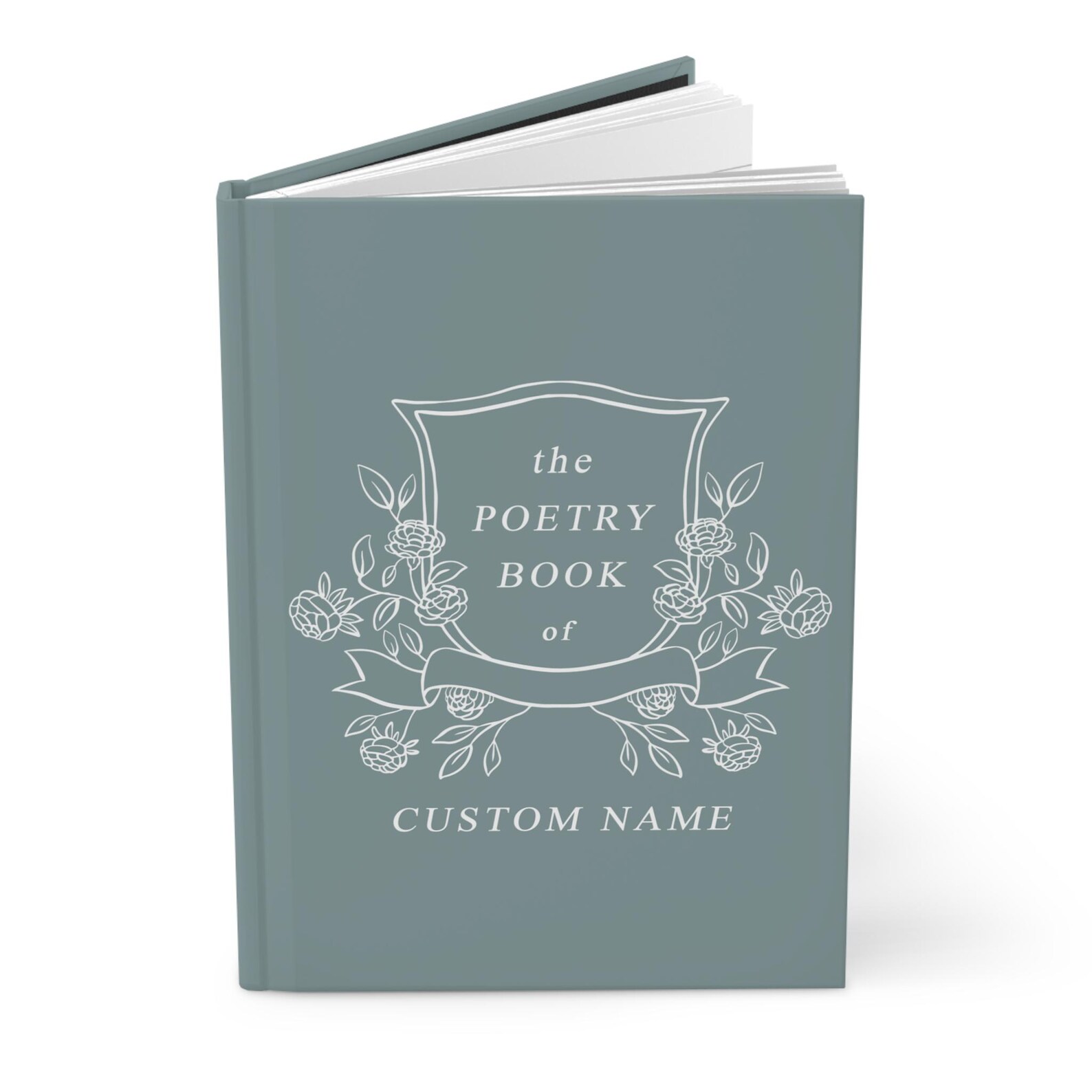 Custom Poems Journal, Personalized Poetry Journal, Custom Poem Book ...
