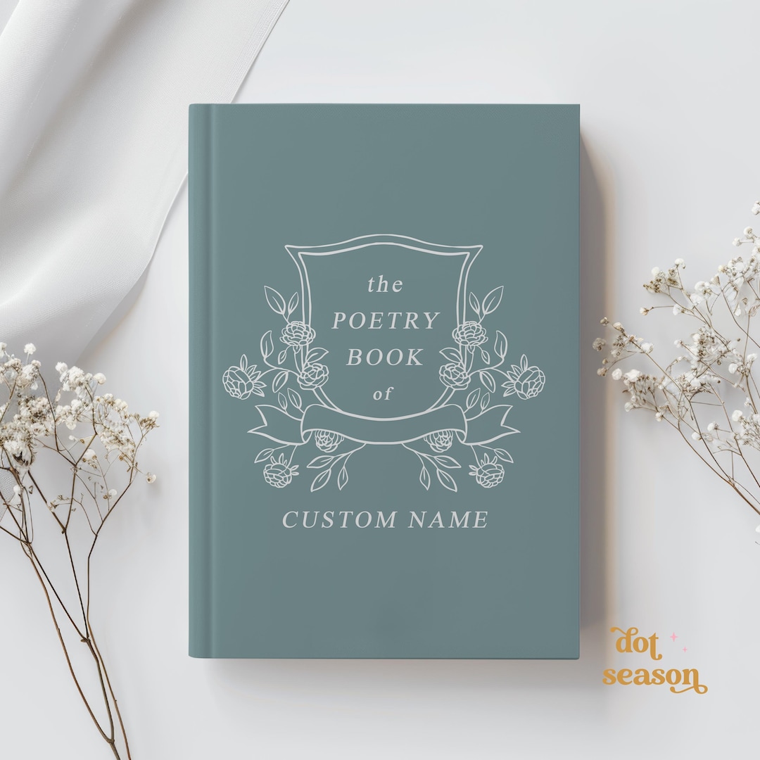 Custom Poems Journal, Personalized Poetry Journal, Custom Poem Book ...