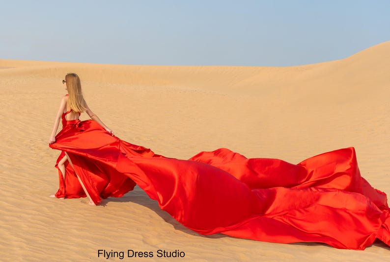 Flying Dress Santorini Flying Dress Flowy Dress Long Flowy Dress Long ...