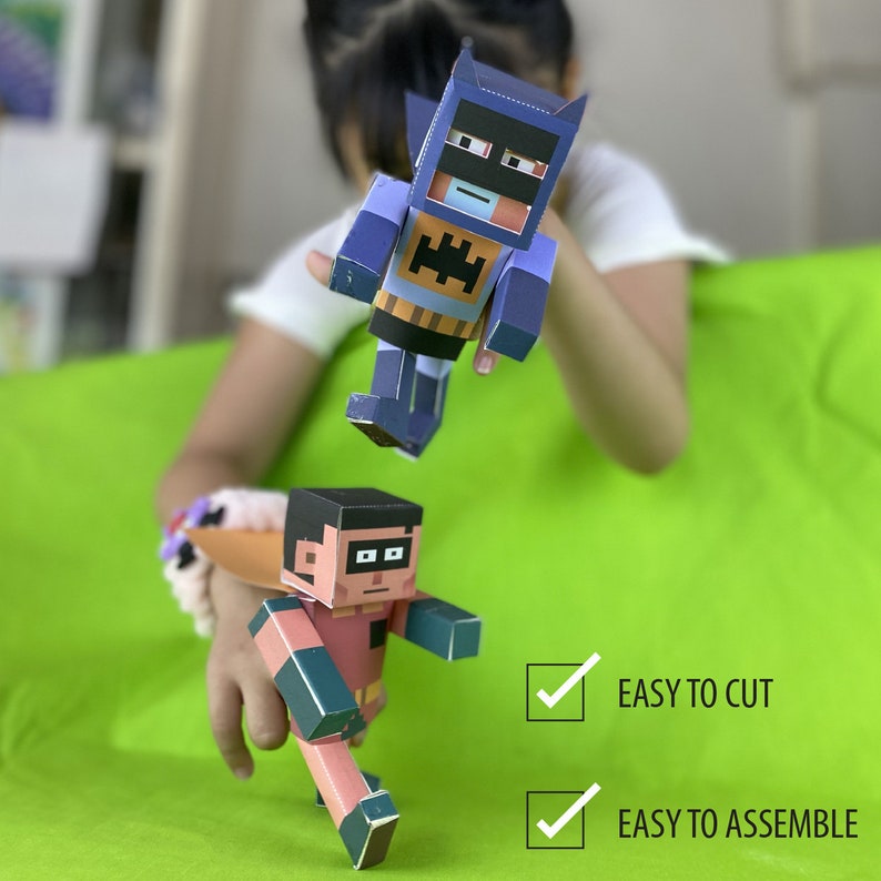 DIY Papercraft Kit, MY HERO - Etsy