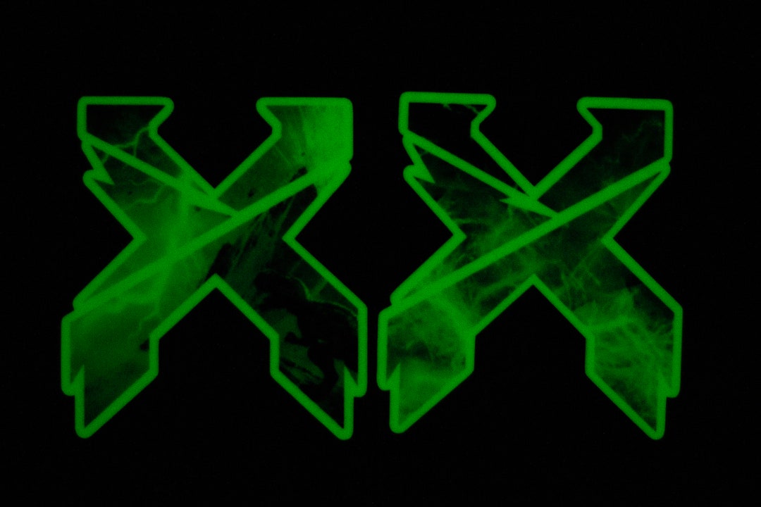 Excision Glow in the Dark Logo Sticker - Etsy