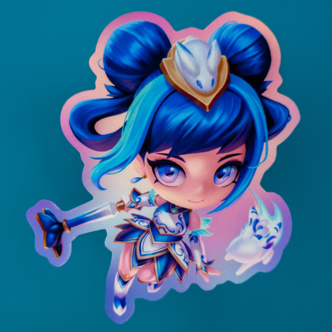 Chibi Porcelain Lux Sticker - Etsy