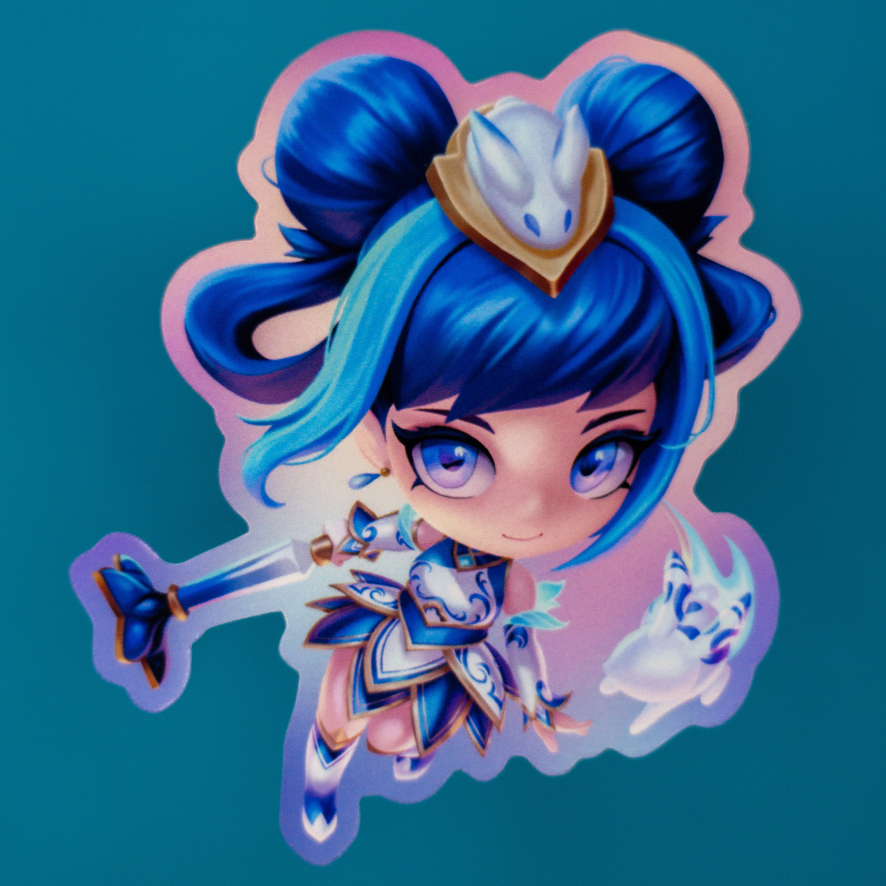 Chibi Porcelain Lux Sticker - Etsy