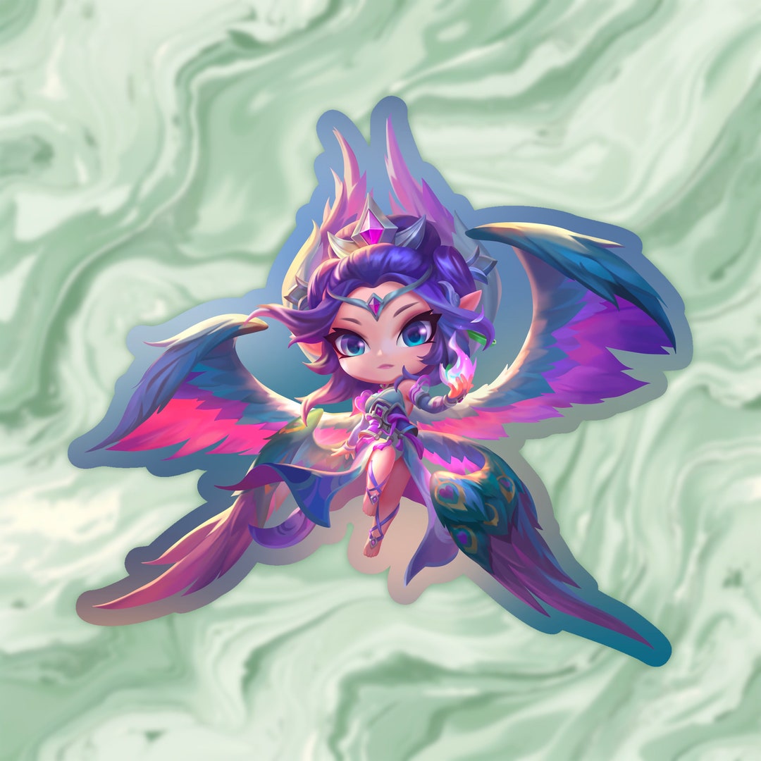 Chibi Majestic Empress Morgana Sticker - Etsy