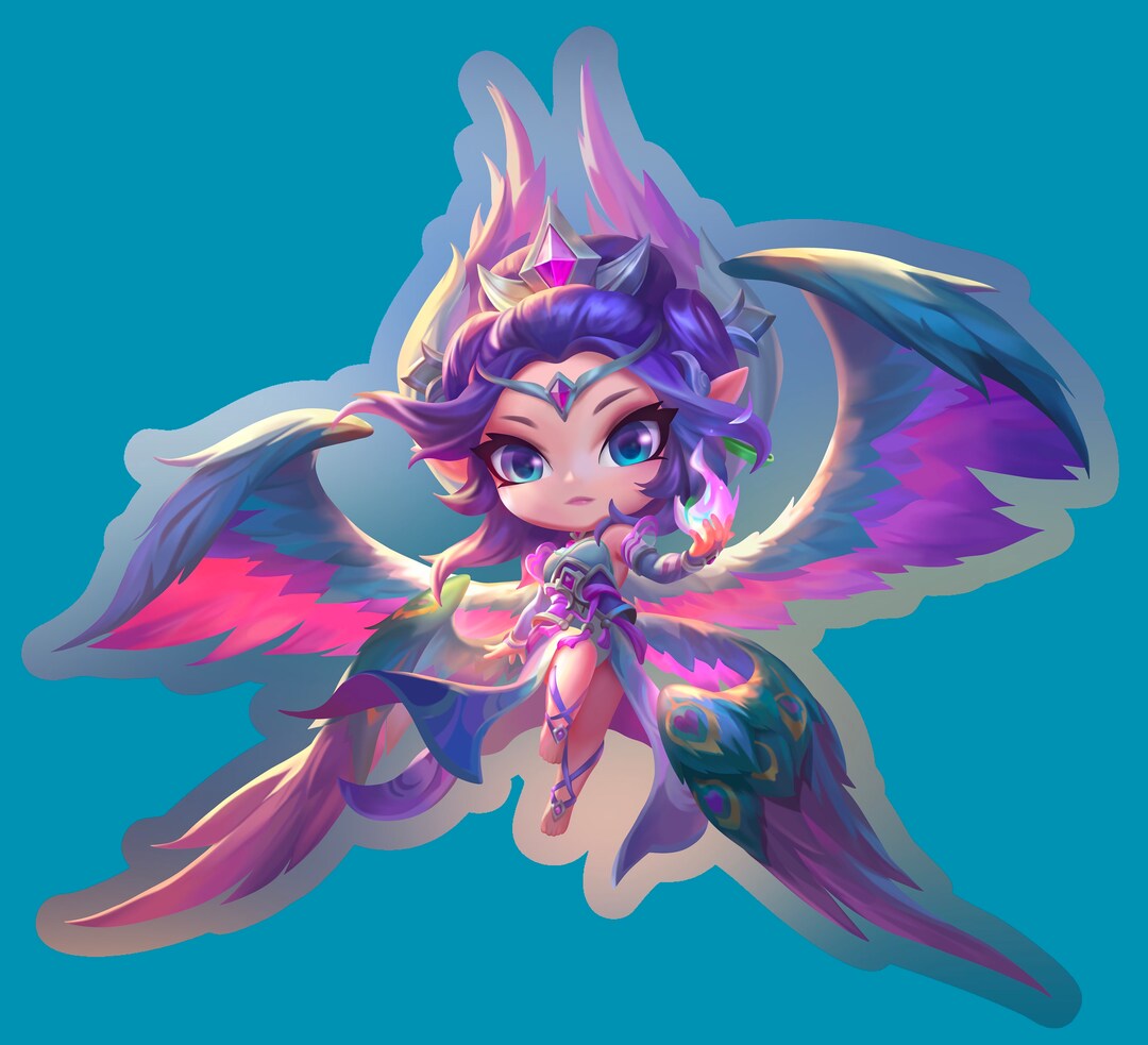 Chibi Majestic Empress Morgana Sticker - Etsy