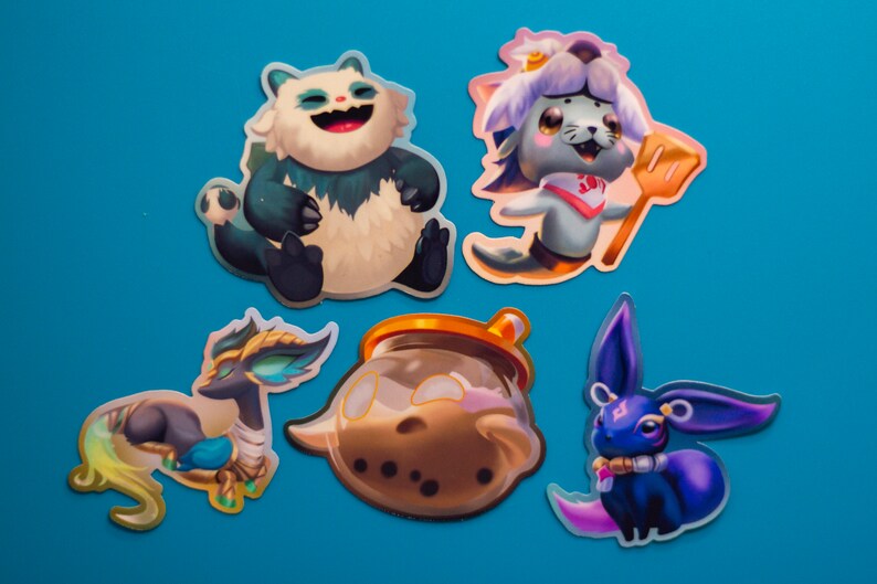 Mini TFT Little Legend Sticker Pack - Etsy