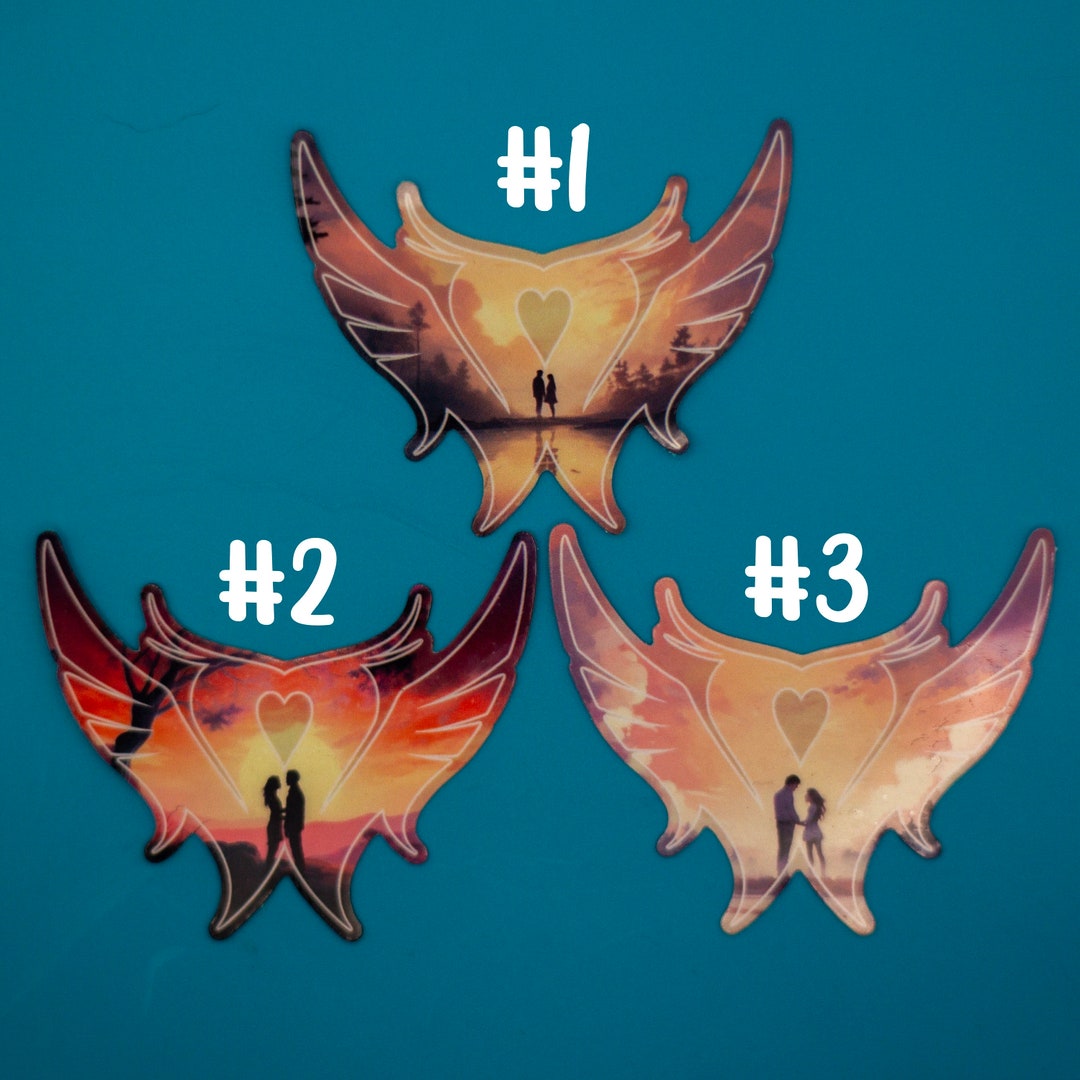 Illenium Phoenix Heart Logo Sticker - Etsy