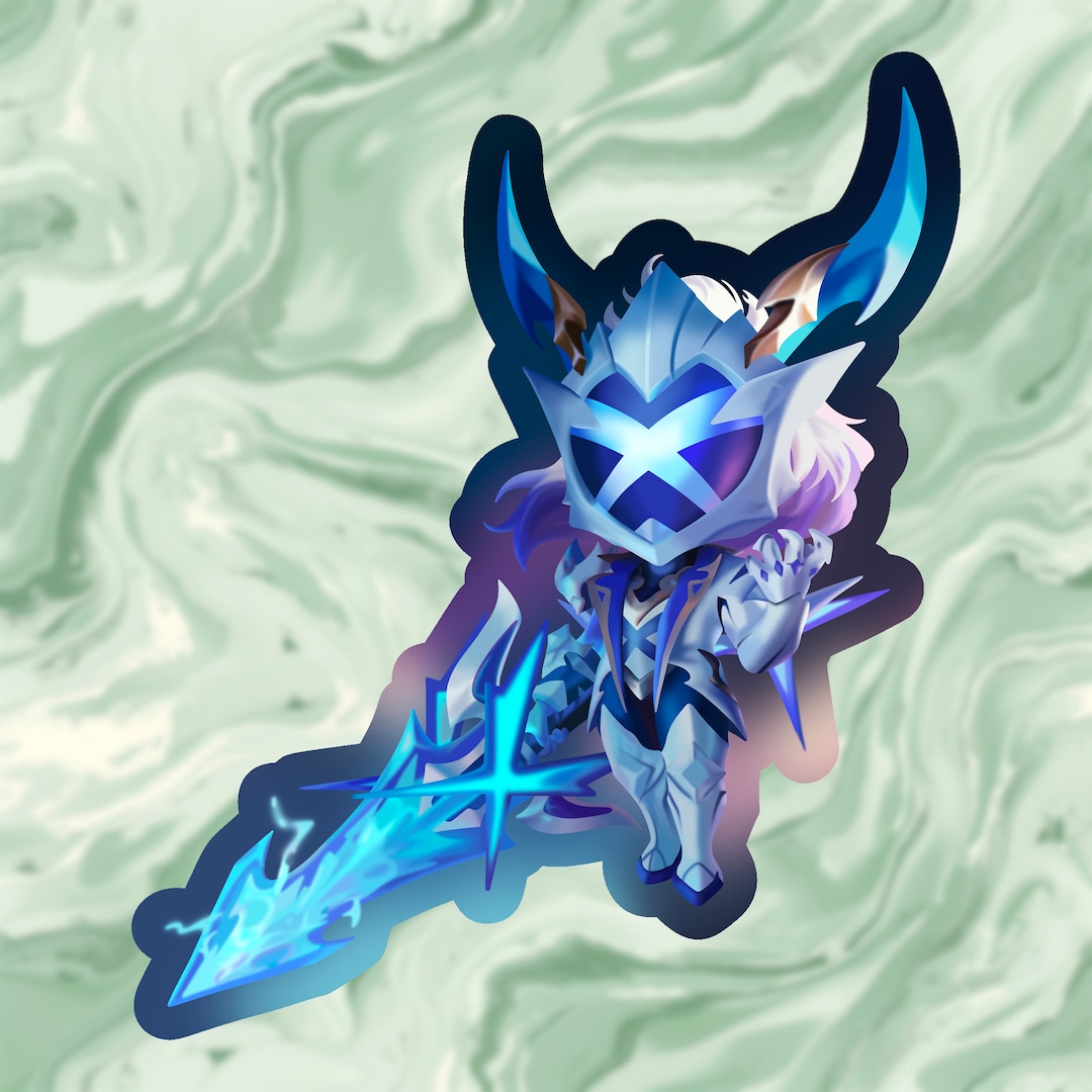 Chibi DRX Aatrox Sticker - Etsy