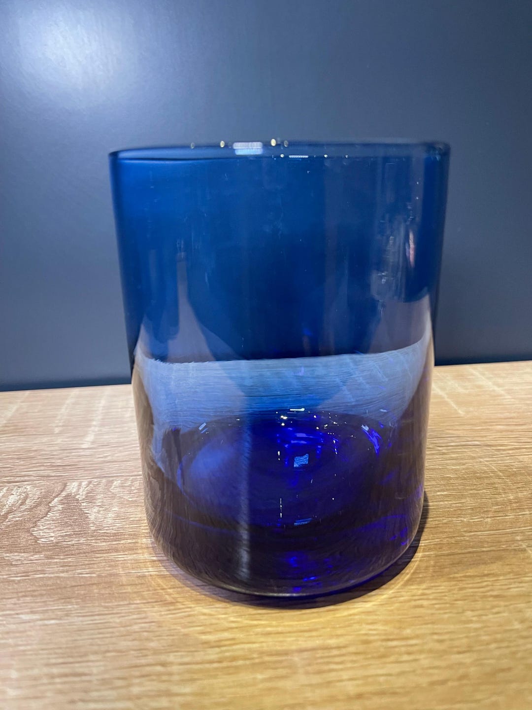 4 Vintage Cobalt Blue Water Glasses Vintage Glassware Vintage Decor and ...