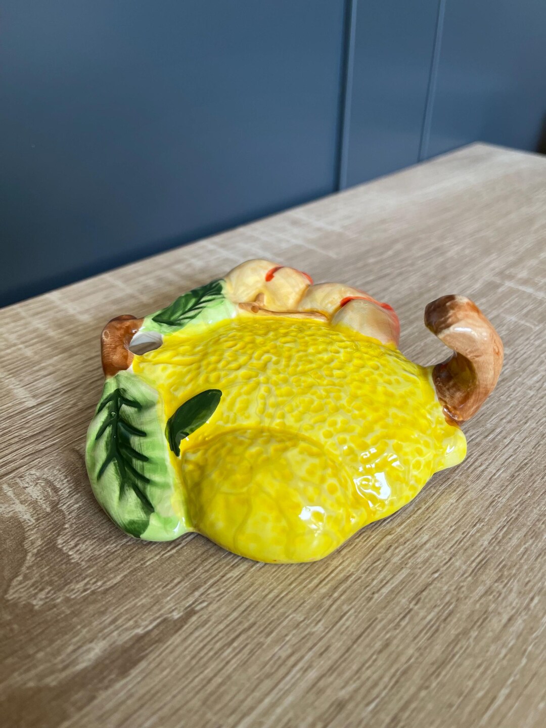 Vintage Italian Lemon Dimensional Wall Hook Decor Vintage Homeware ...
