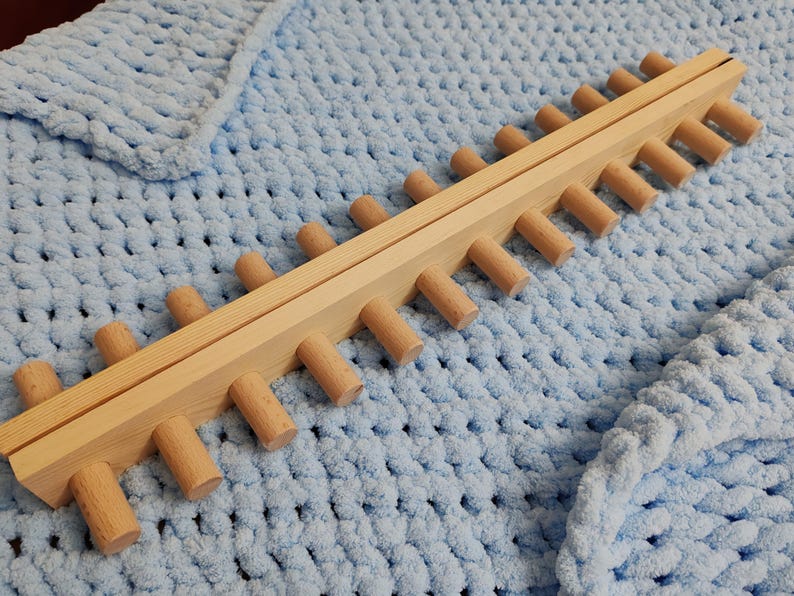 60 Chunky Knitting Blanket Loom Custom Knitting Loom Foldable and ...