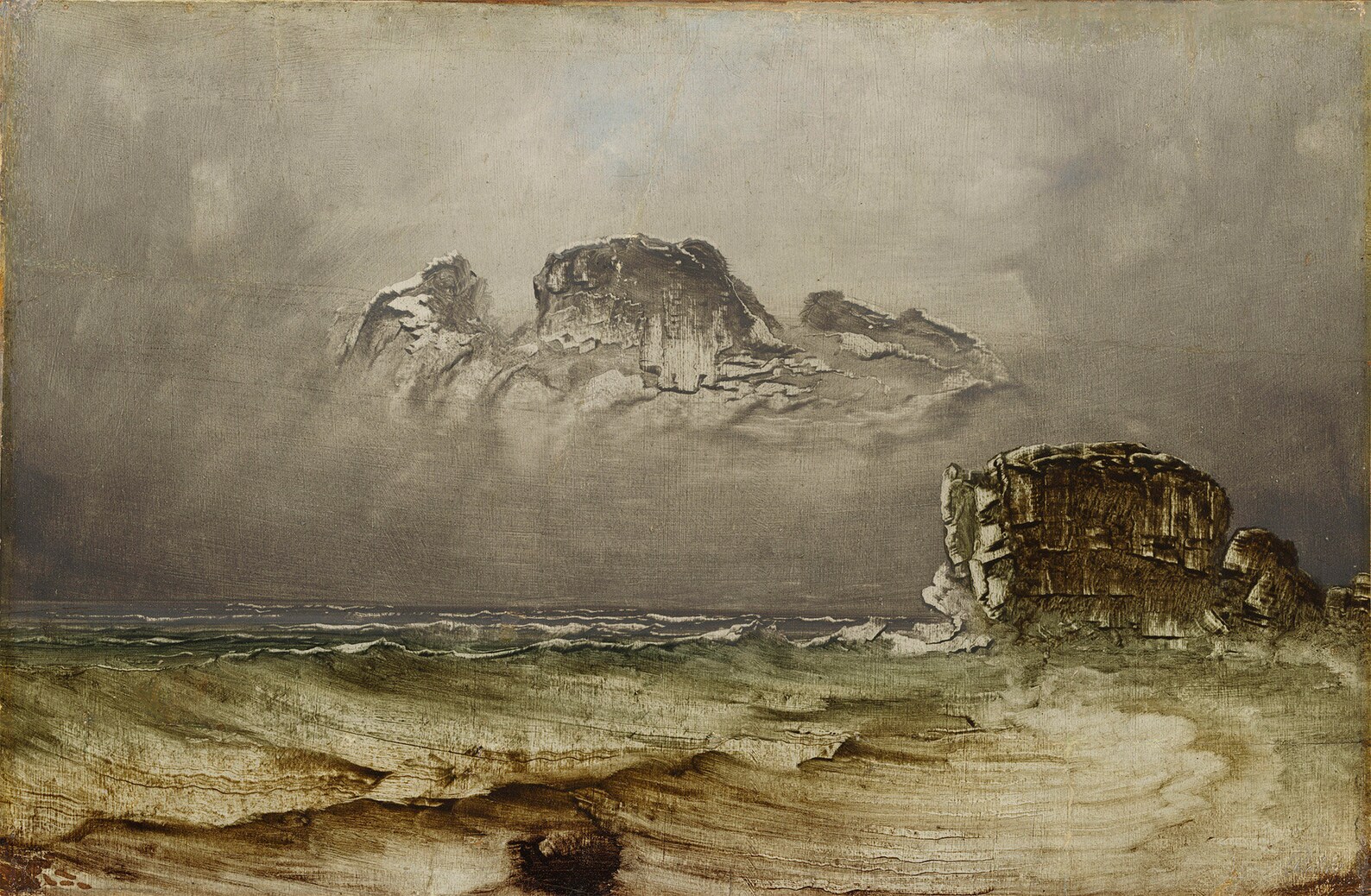 Coastal Landscape, Peder Balke, Gallery Quality 1:1 Reproduction, Wall ...