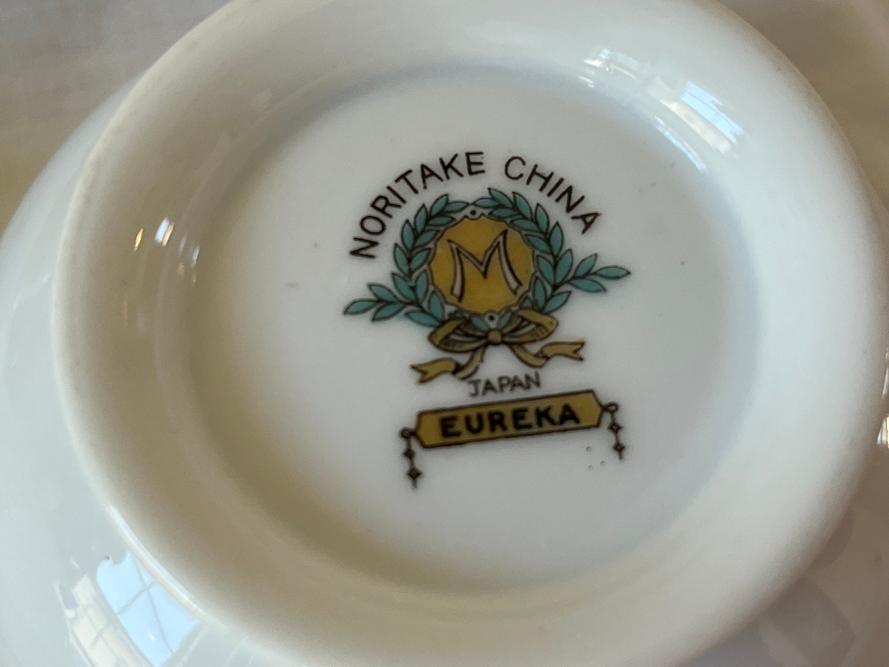 Vintage Noritake Eureka Cups Noritake Coffee Teacups Gold - Etsy