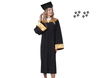 Graduation Gown Academic Dress Academic Robes Graduate Gown Student ...