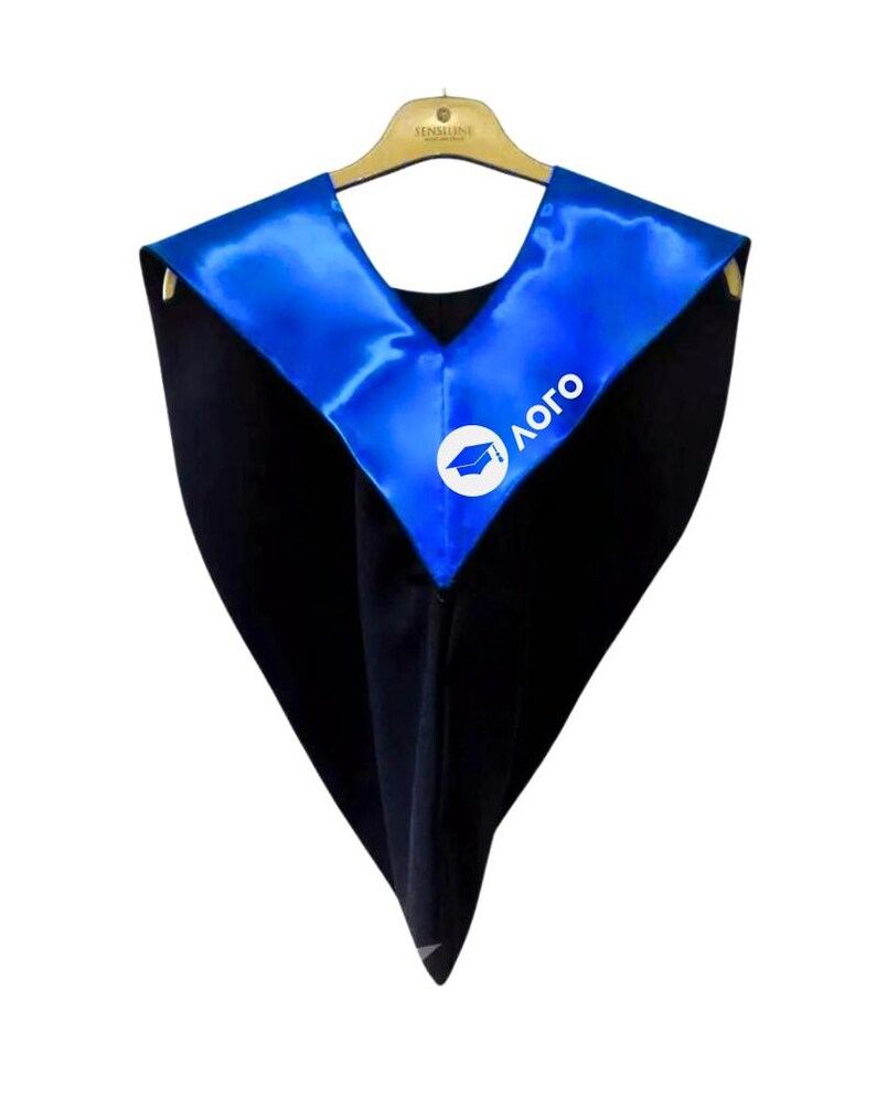 Graduation Hood With Sticker - Personalized Academic Hood- Master ...