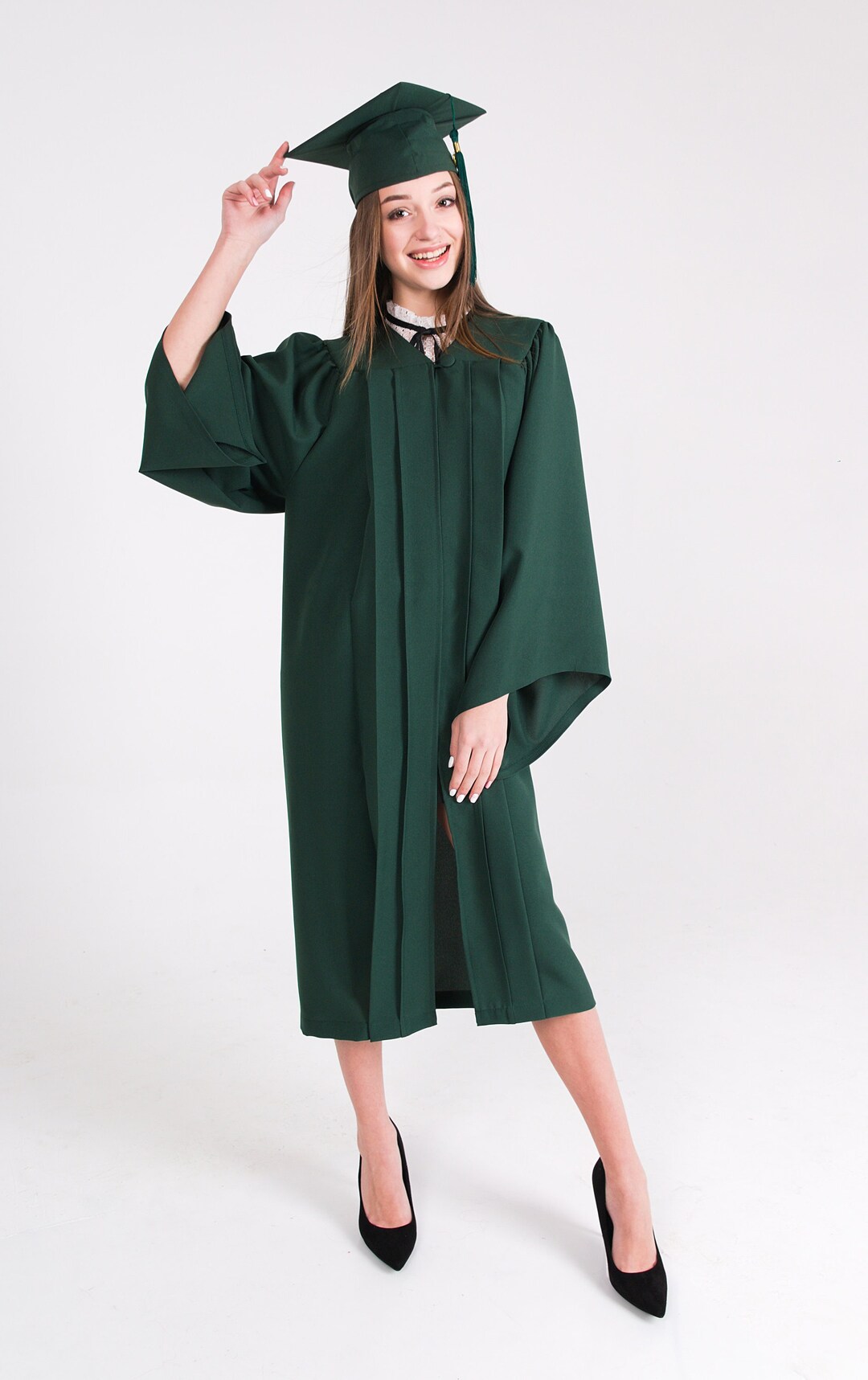 Bachelors Gown Elegant Style Gown Graduation Gown Academic Dress Forest ...