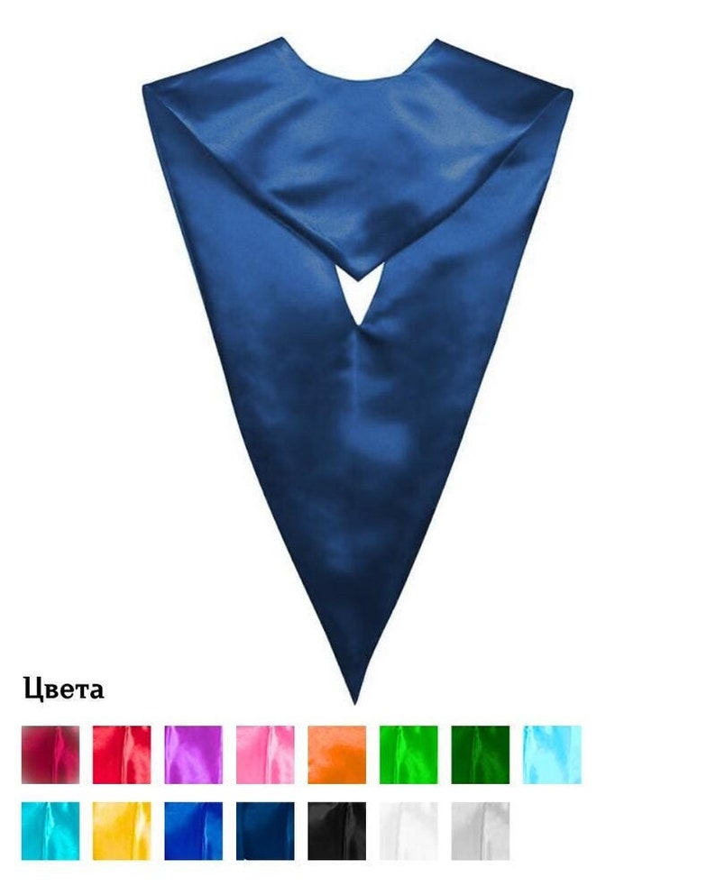 Custom Graduation V- Stole- Personalized Graduation V-stole -trimmed ...