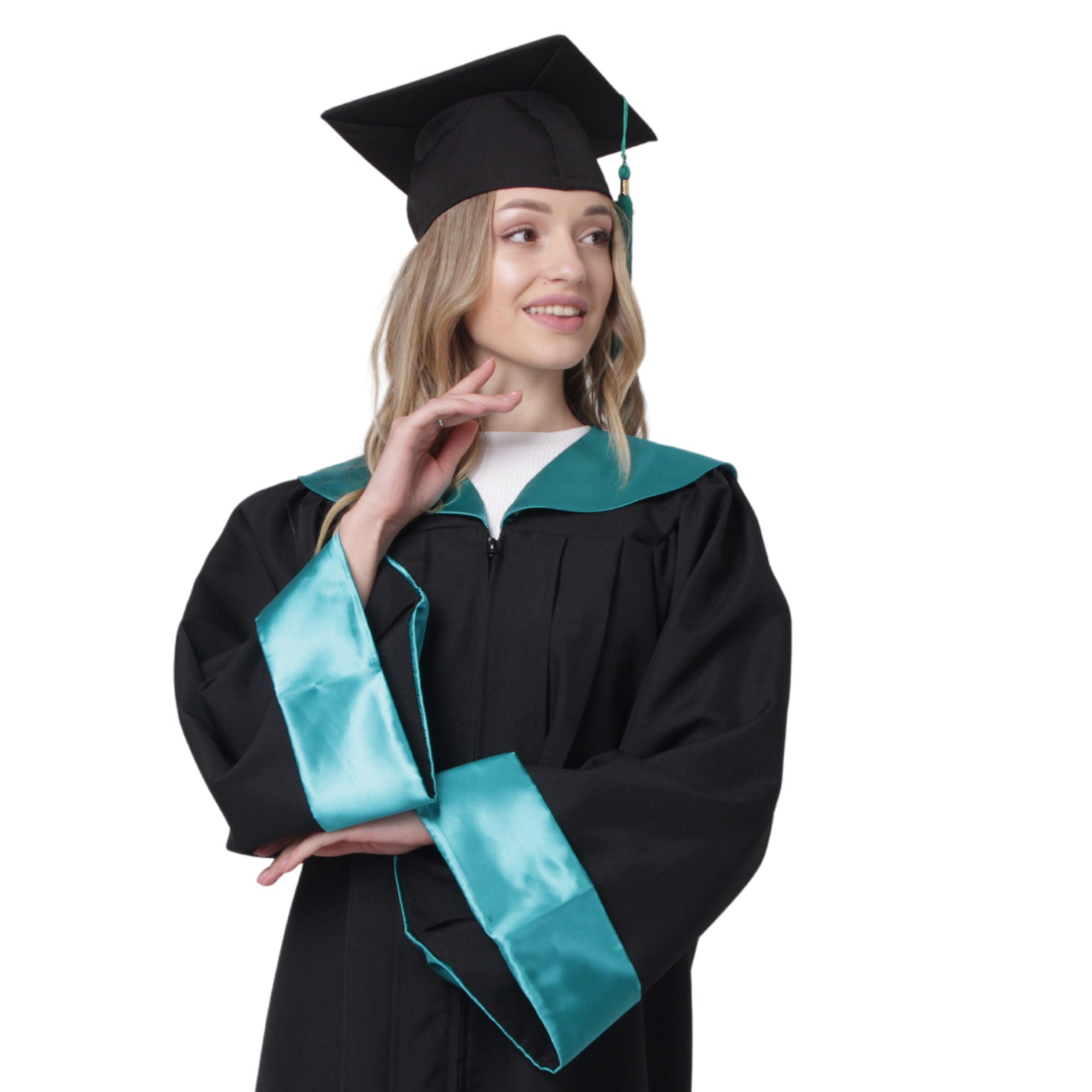 Graduation Gown Academic Dress Academic Robes Graduate Gown Student ...