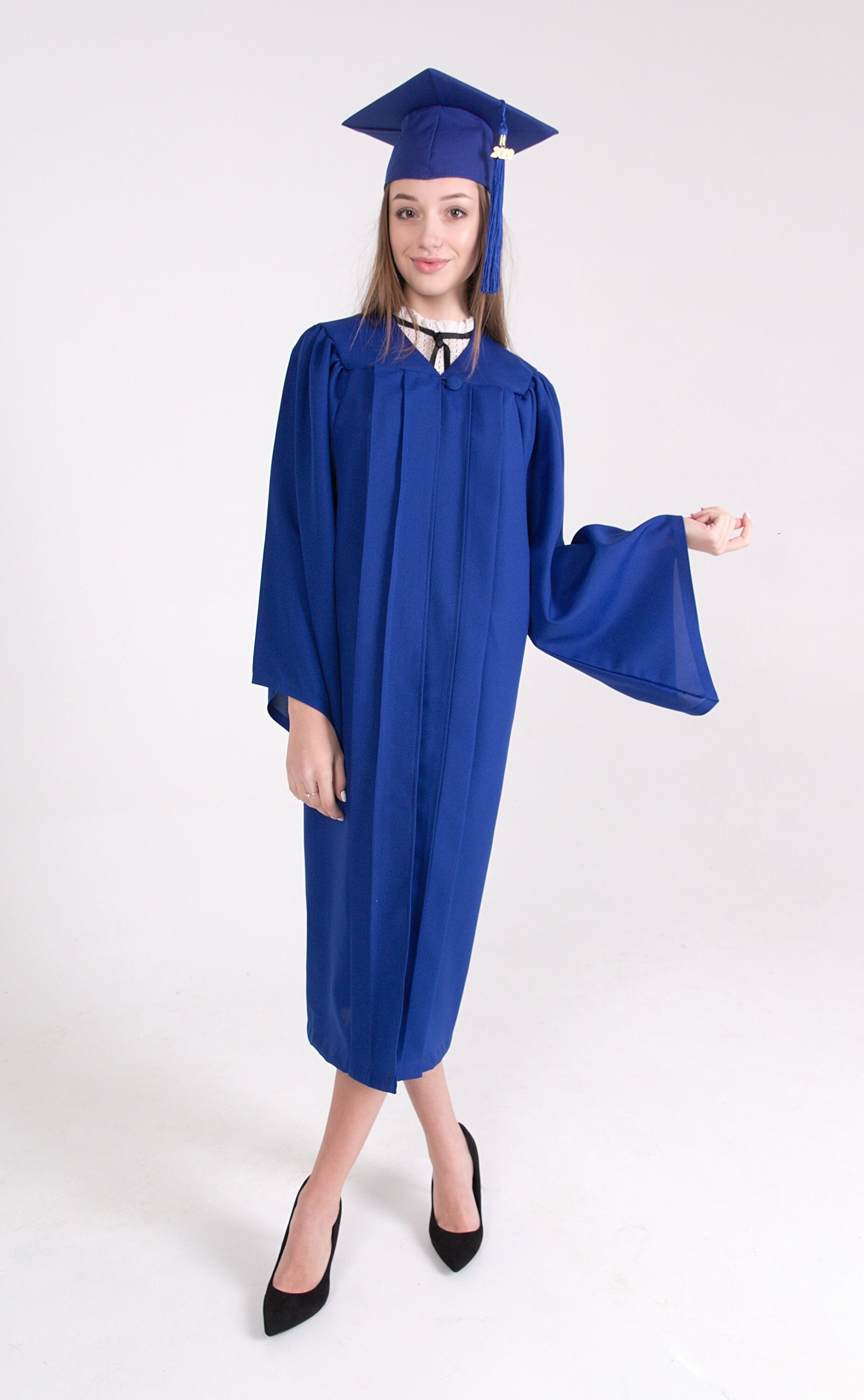 Bachelors Gown Elegant Style Gown Graduation Gown - Etsy