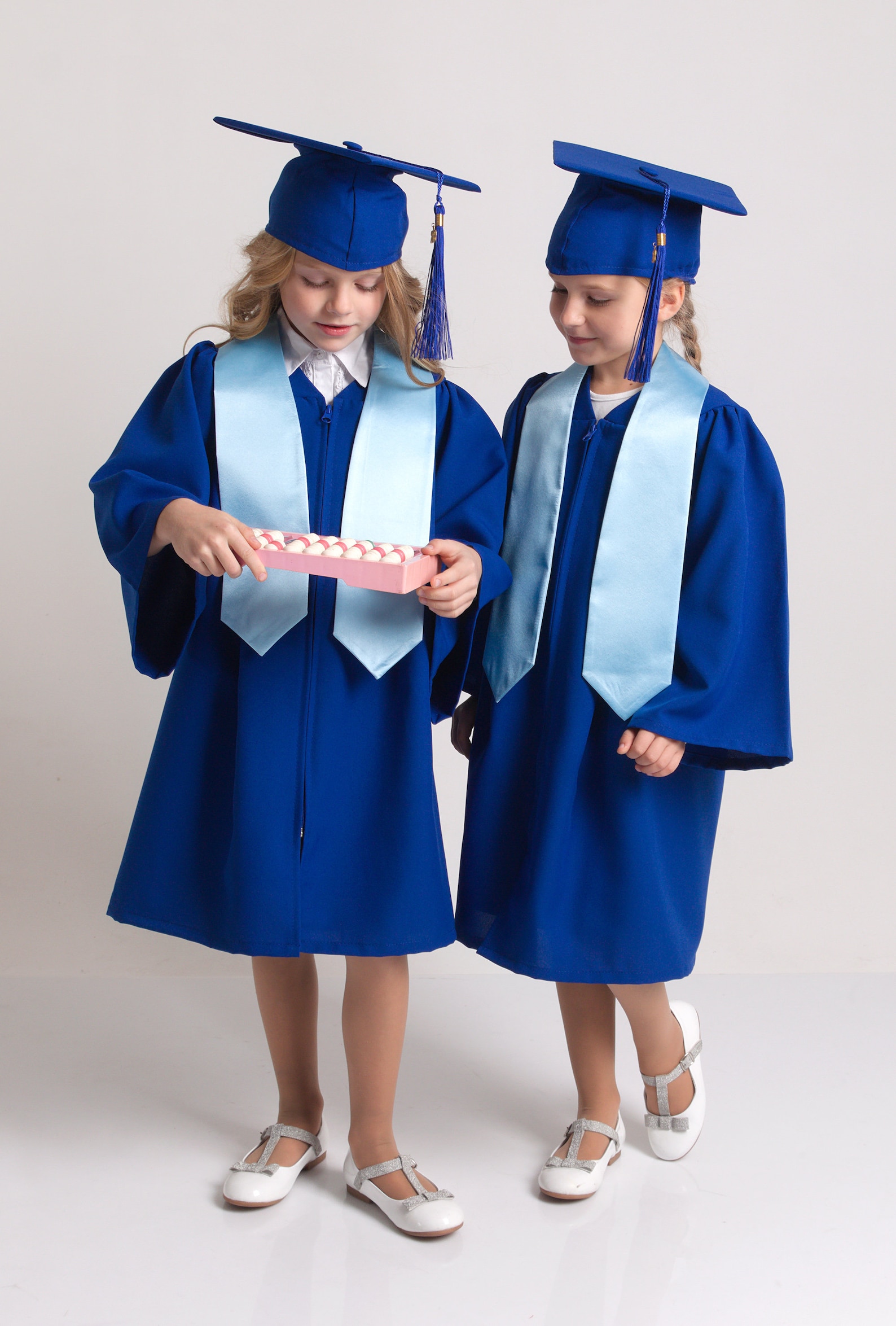 Child Graduation Gown Set - Children Graduation Gown - Academic Dress ...
