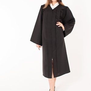 Matte Graduation Gown Set - Graduation Gown - Academic Dress - Matte ...