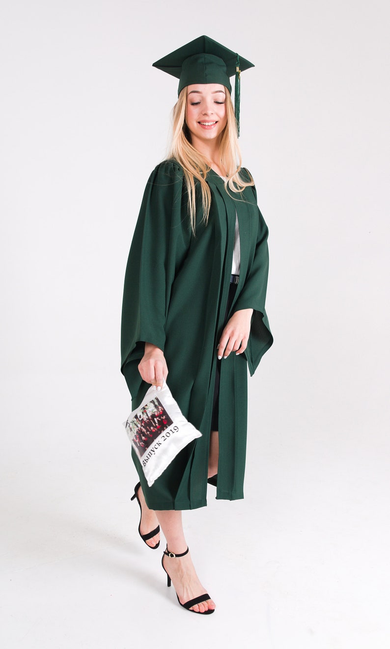 Bachelors Gown Elegant Style Gown Graduation Gown Academic Dress Forest ...