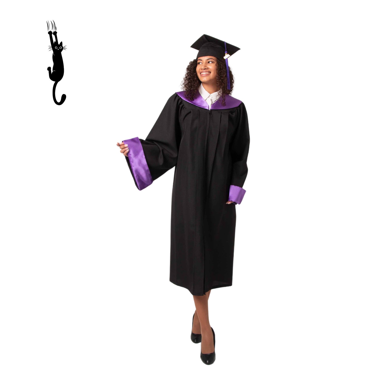 Graduation Gown - Academic Dress - Academic Robes - Graduate Gown ...