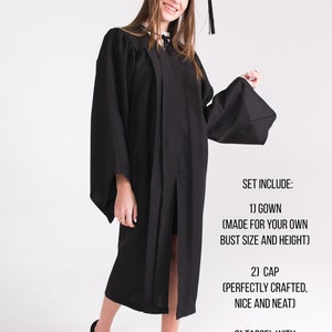Bachelors Gown - Elegant Style Gown - Graduation Gown - Academic Dress ...
