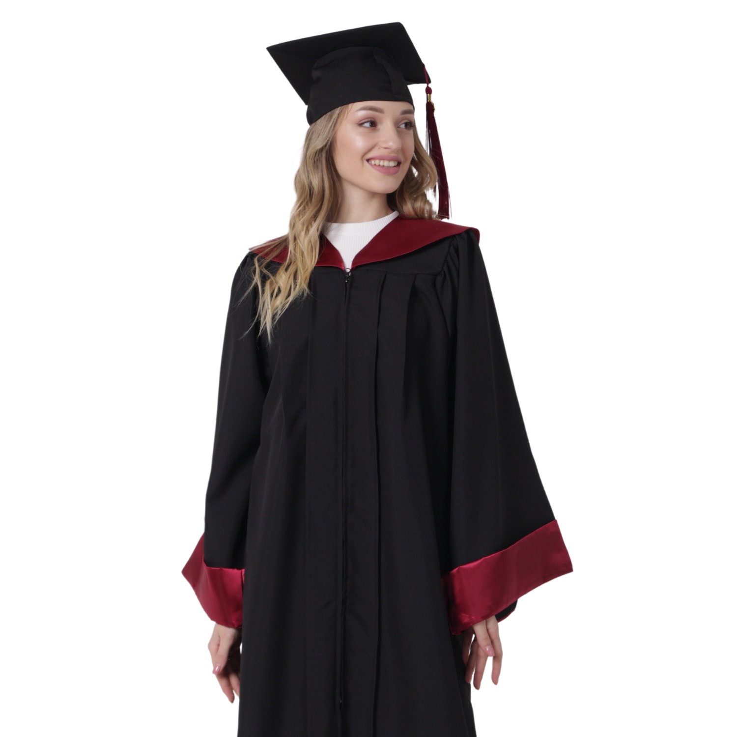 Graduation Gown Academic Dress Academic Robes Graduate Gown Student ...