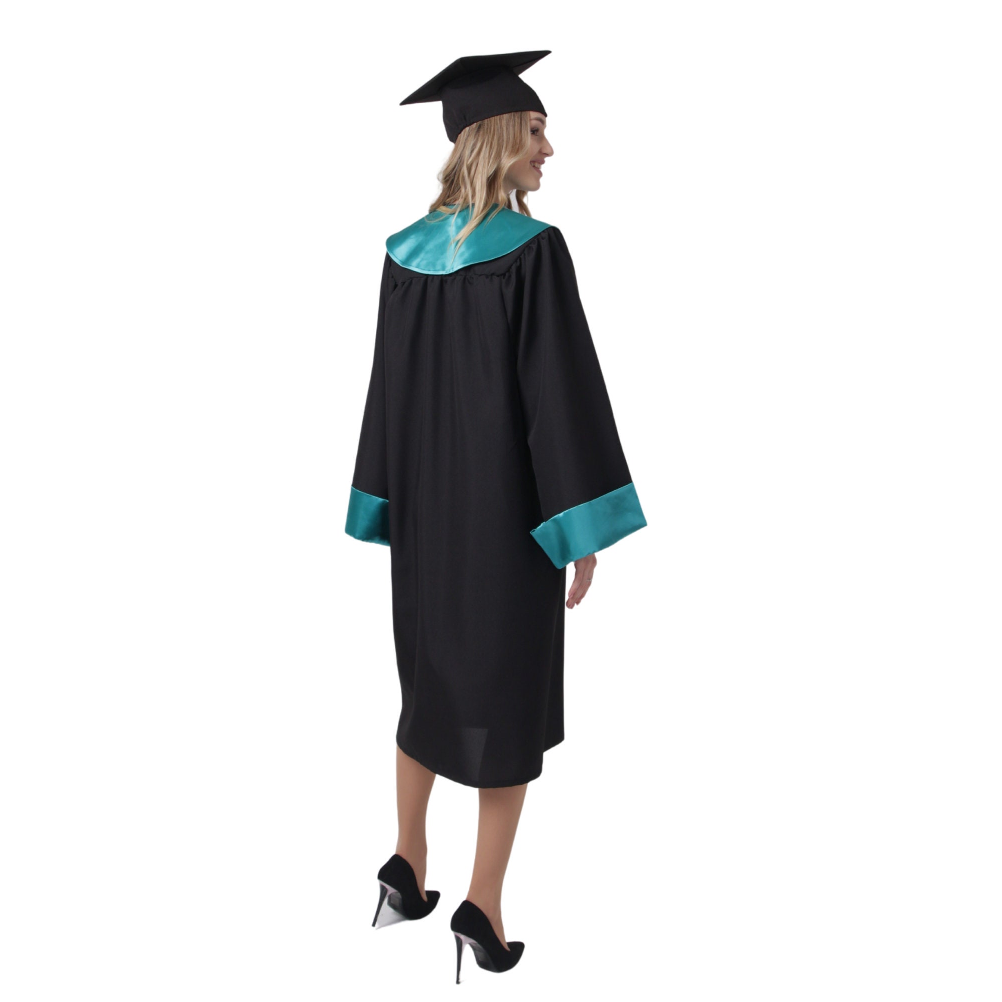 Graduation Gown Academic Dress Academic Robes Graduate Gown Student ...