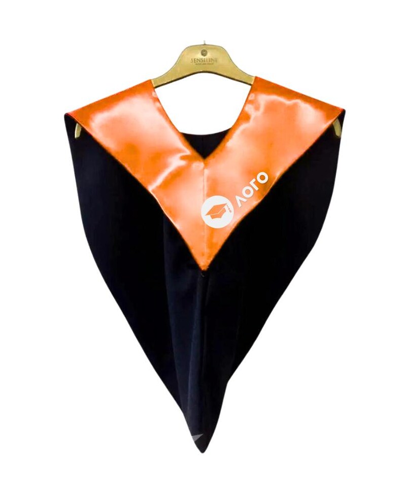 Graduation Hood With Sticker - Personalized Academic Hood- Master ...