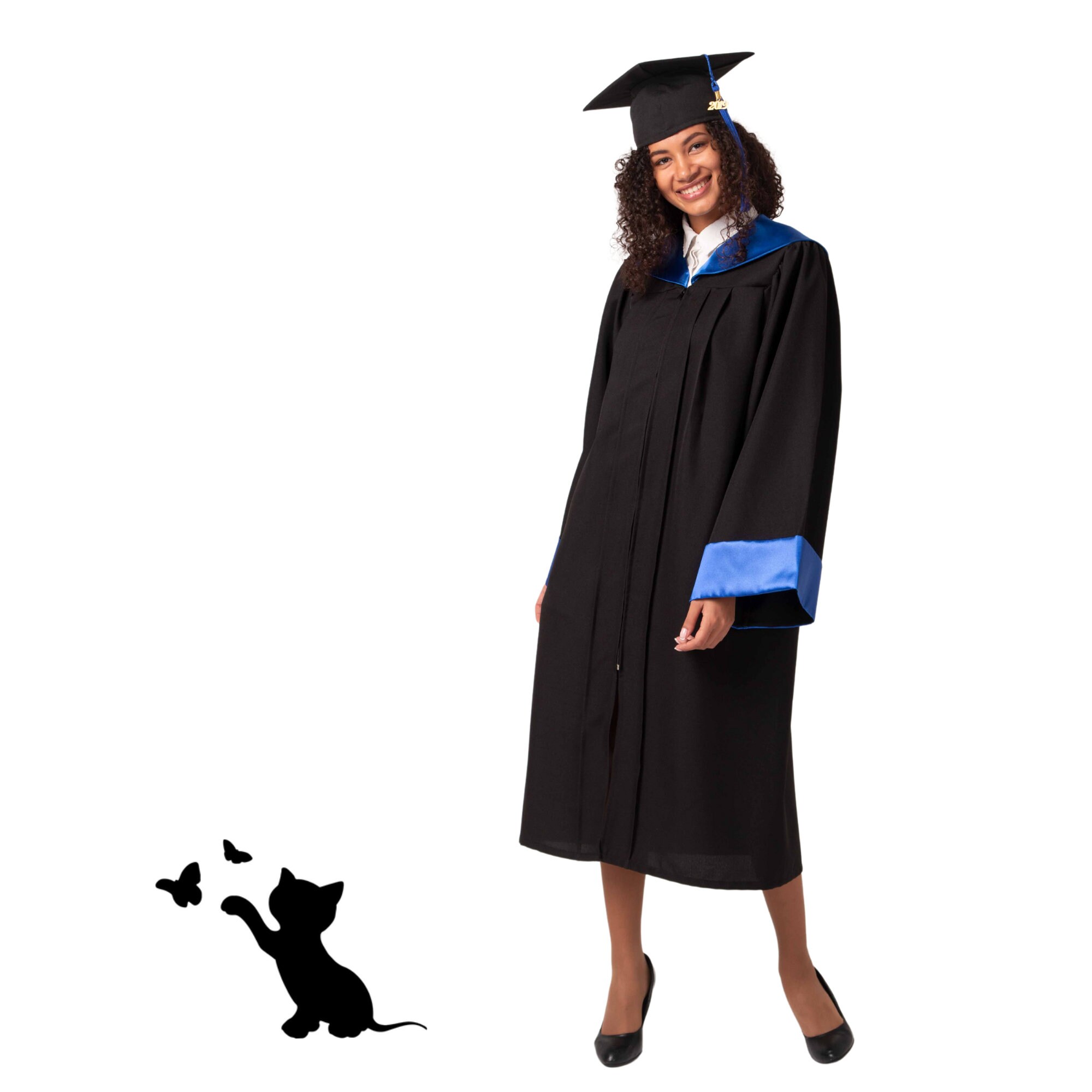 Graduation Gown Academic Dress Academic Robes Graduate Gown Student ...