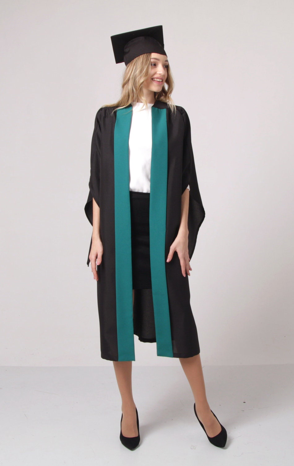 Graduation Gown Academic Dress Academic Robes Graduate Gown Student ...