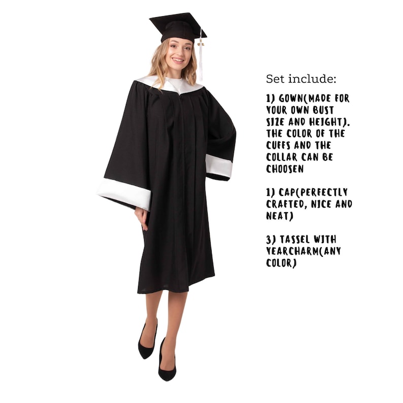 Graduation Gown - Academic Dress - Academic Robes - Graduate Gown ...