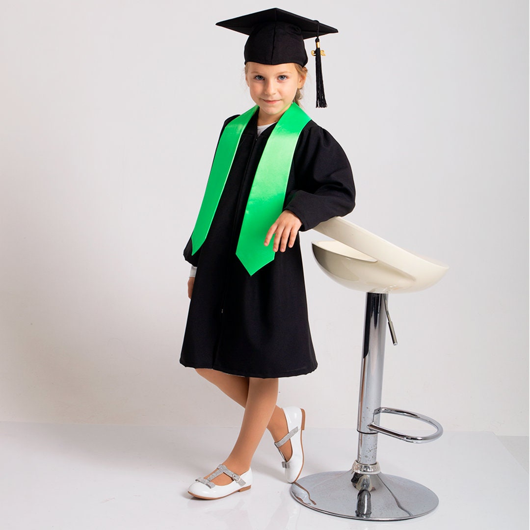 Child Graduation Gown Set - Children Graduation Gown - Academic Dress ...