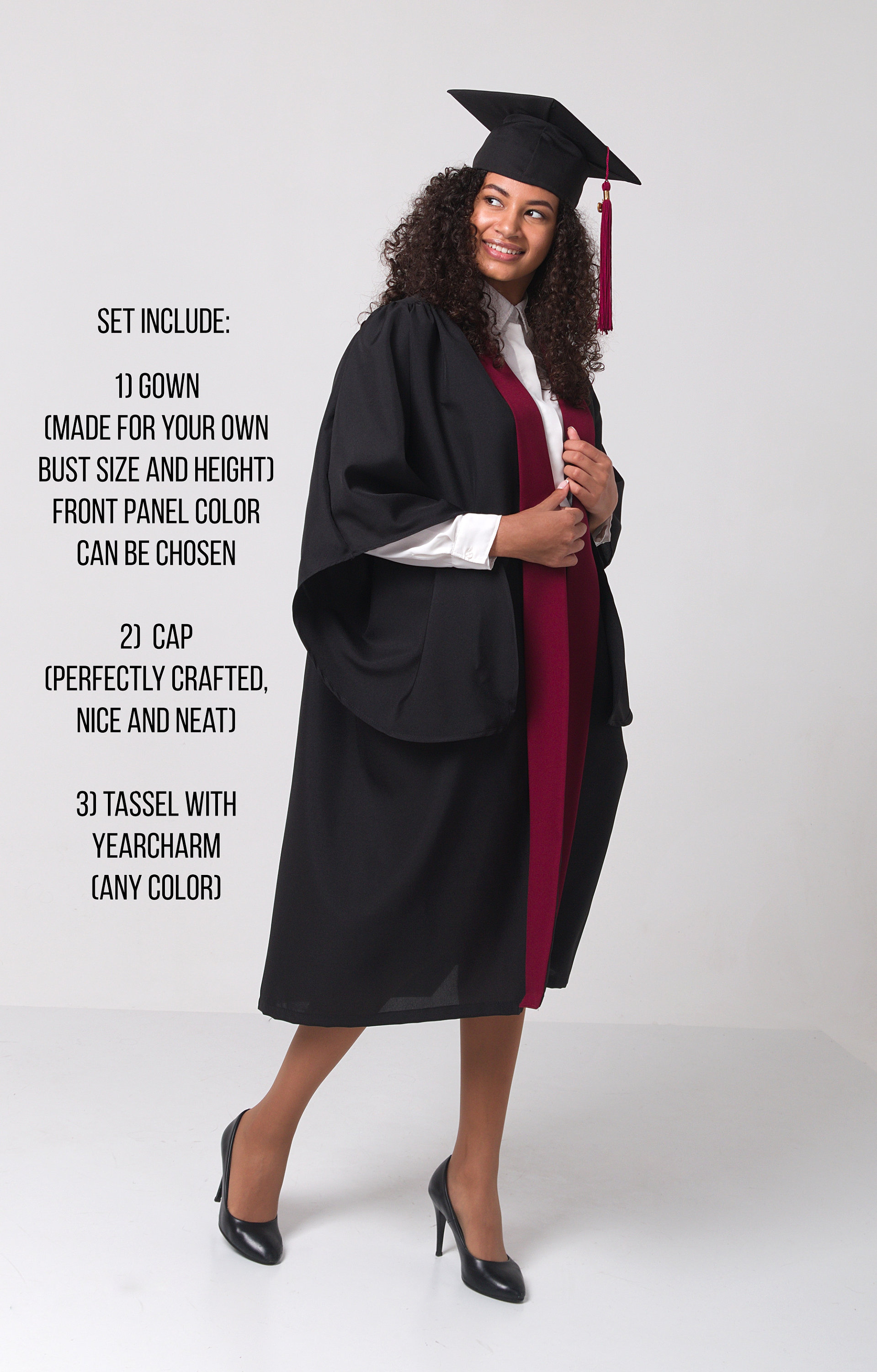Graduation Gown - Academic Dress - Academic Robes - Graduate Gown ...