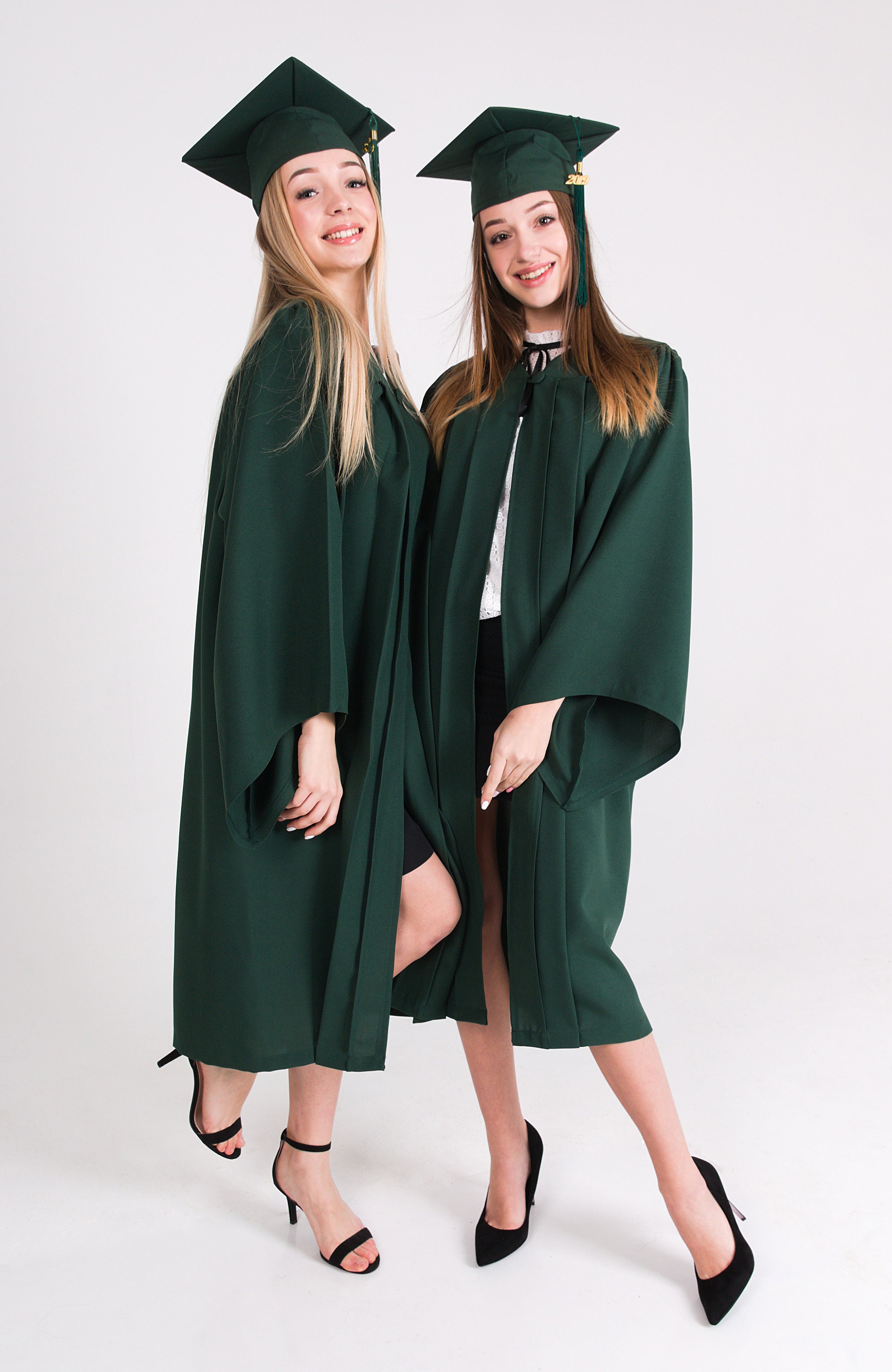 Bachelors Gown Elegant Style Gown Graduation Gown Academic Dress Forest ...