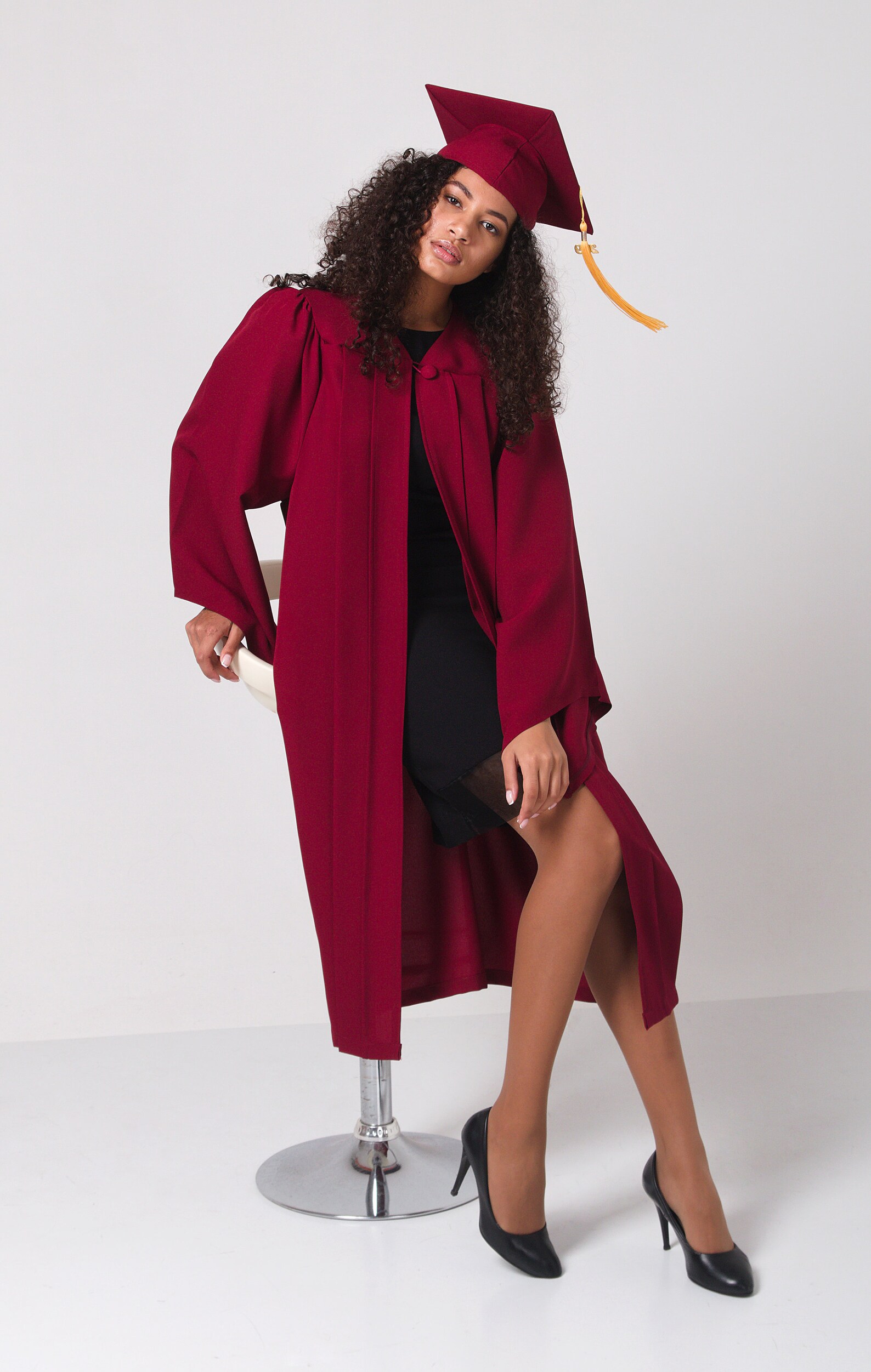 Bachelors Gown Elegant Style Gown Graduation Gown - Etsy