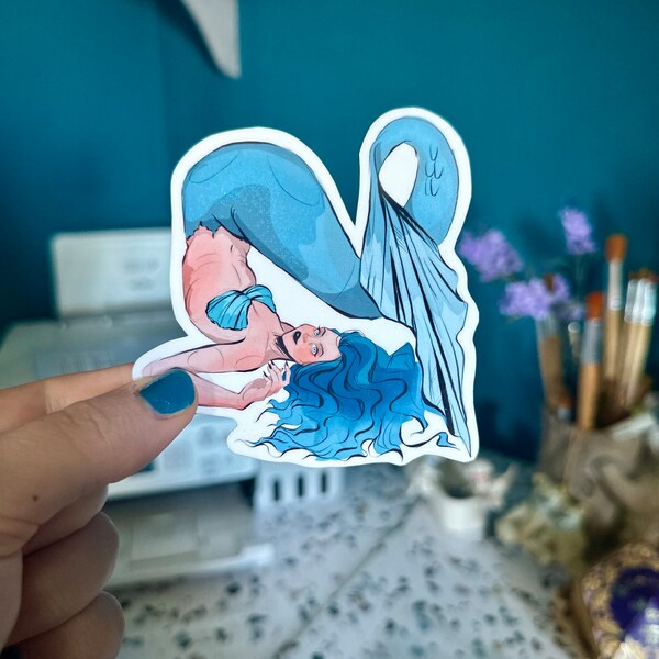 Mermaid Stickers - Etsy