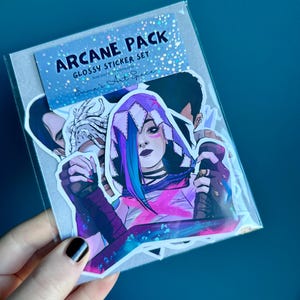 Arcane Sticker Pack of 6 - Etsy