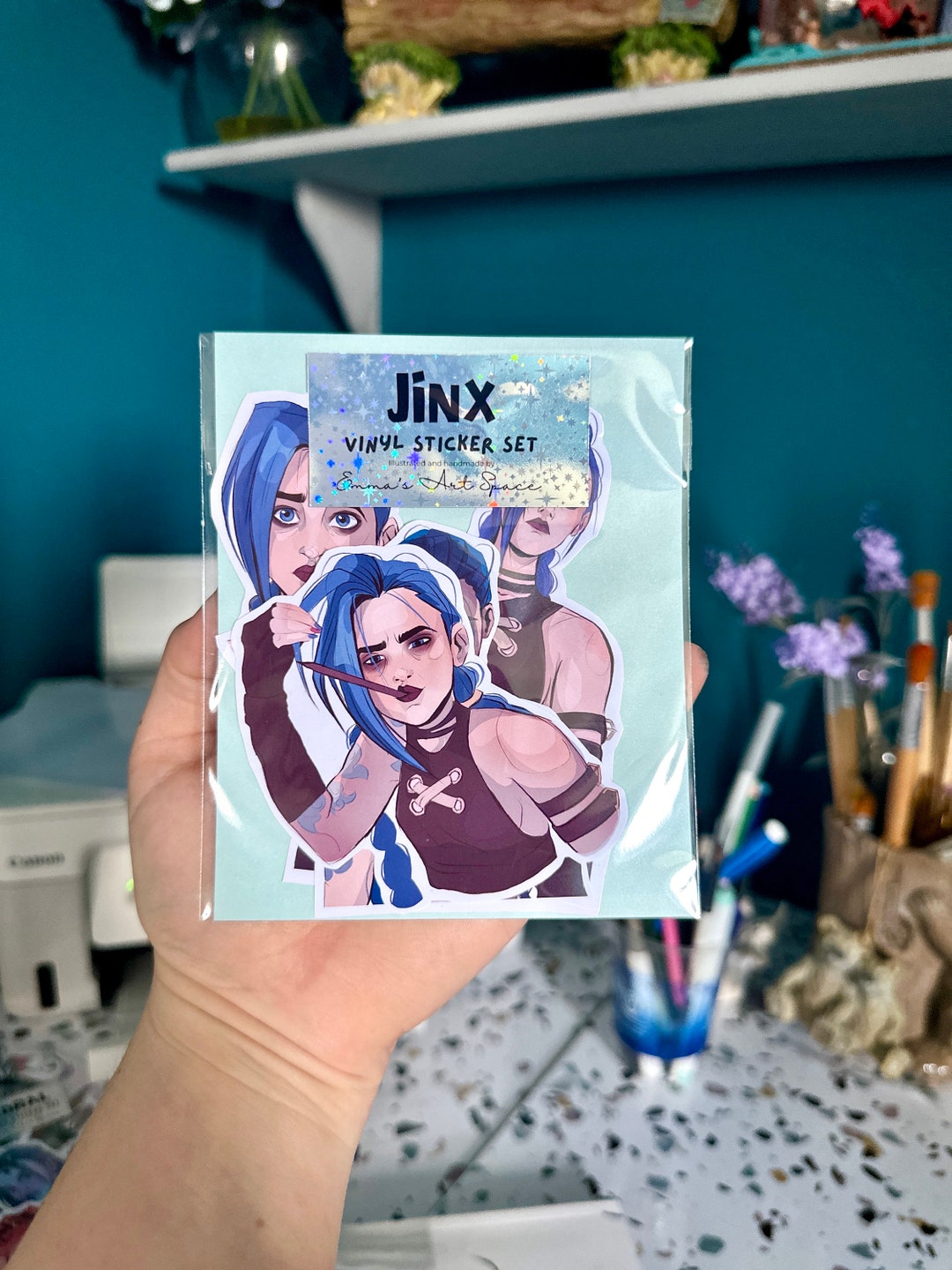 Jinx Sticker Pack of 4 - Etsy