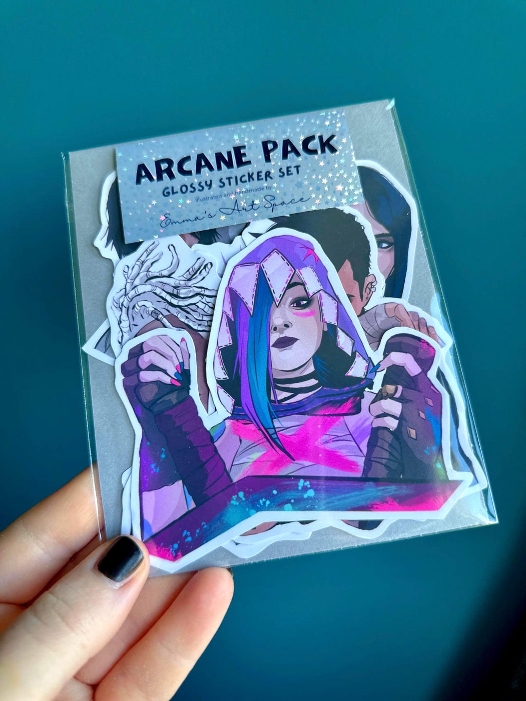 Arcane Sticker Pack of 6 - Etsy