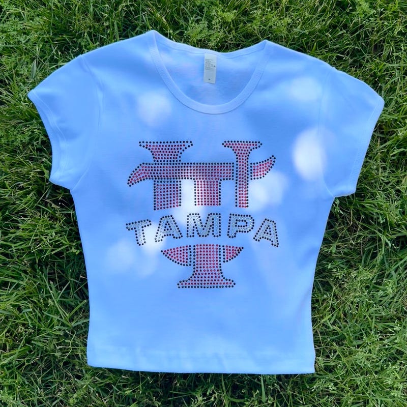 Rhinestone Crop Top - Etsy