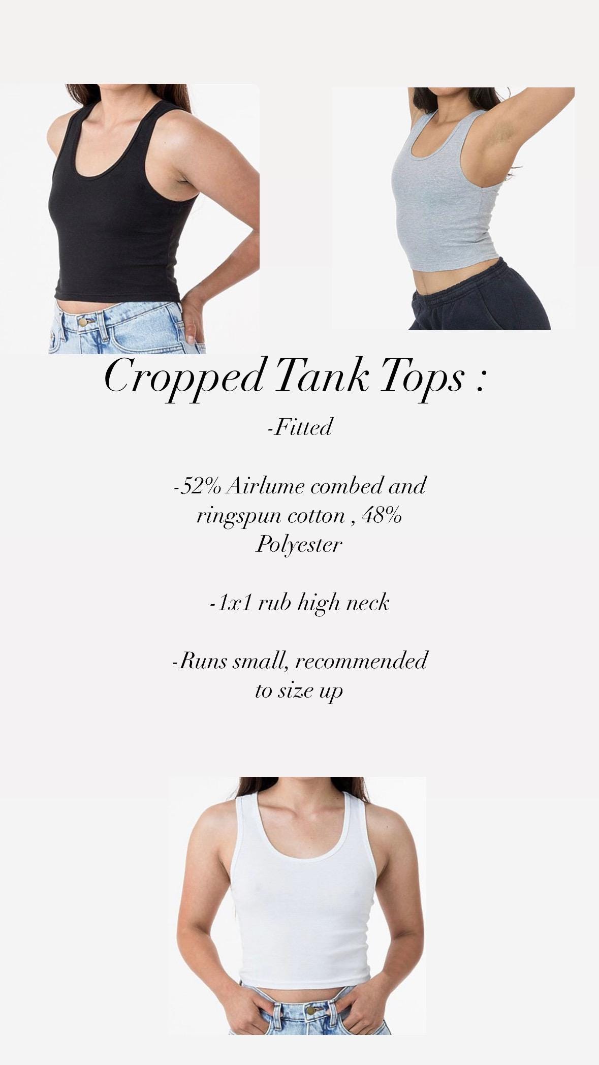 Stargirl Inspired Rhinestone Cropped Tank Petite (runs Small) - Etsy