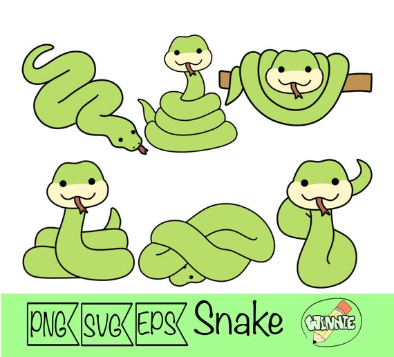 Green Snake Clipart